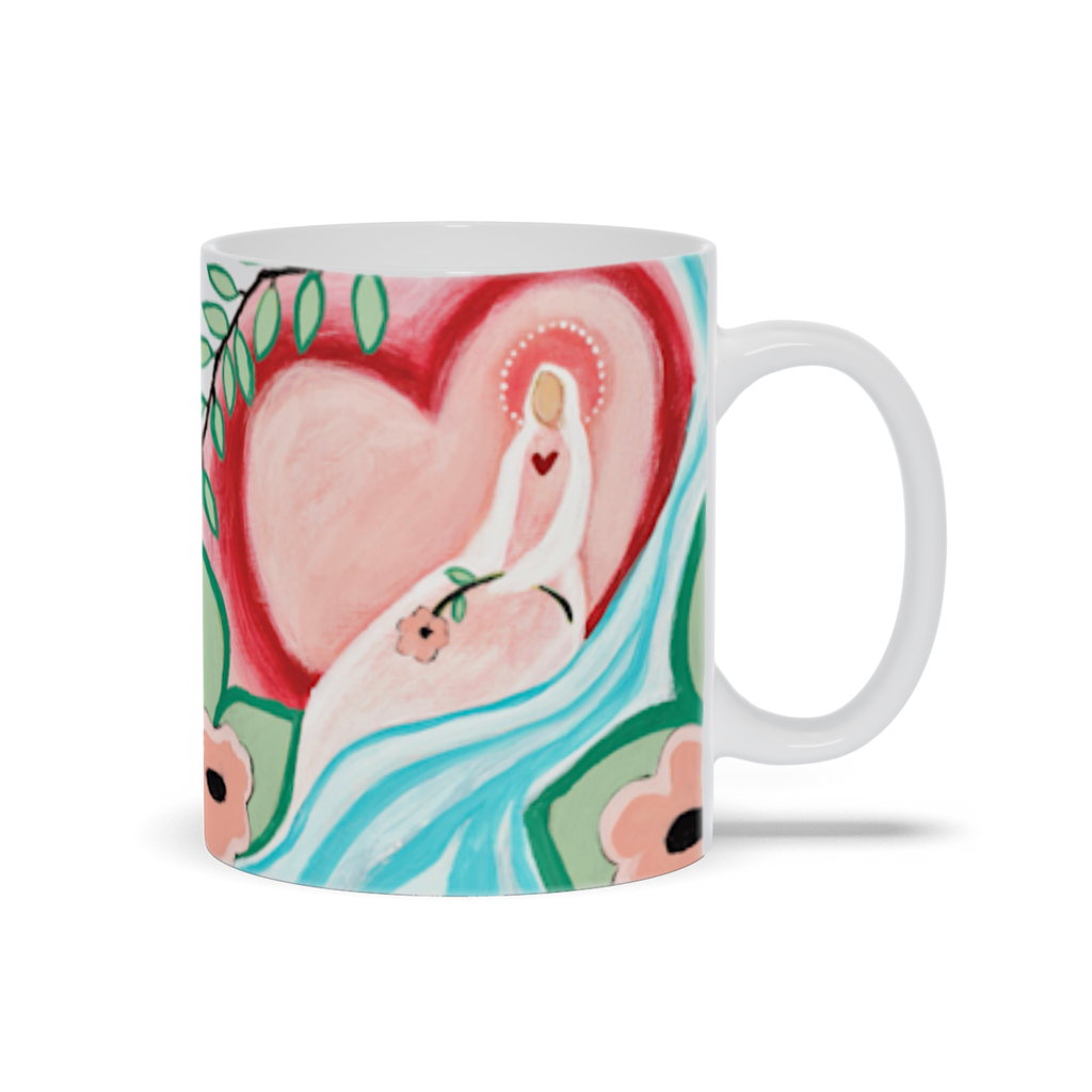 Prayer mugs and art mugs Art | Kristin Replogle Art, LLC